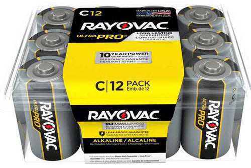 Rayovac Ultra Pro C Alkaline Batteries (96 Pieces) – RocketDistributing.com