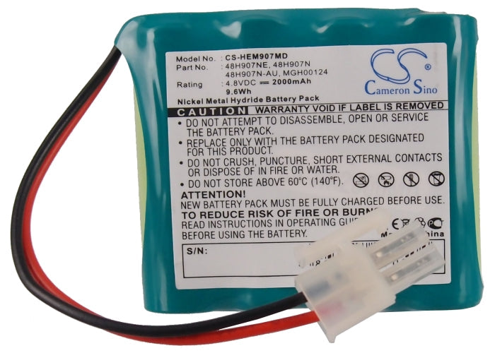 Omron 48H907N-AU Battery Replacement for Blood Pressure Monitor ...