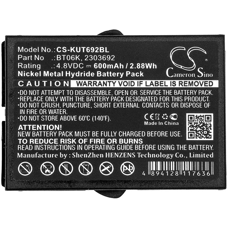 Ikusi BT06K Battery Replacement for Crane Remote Control ...