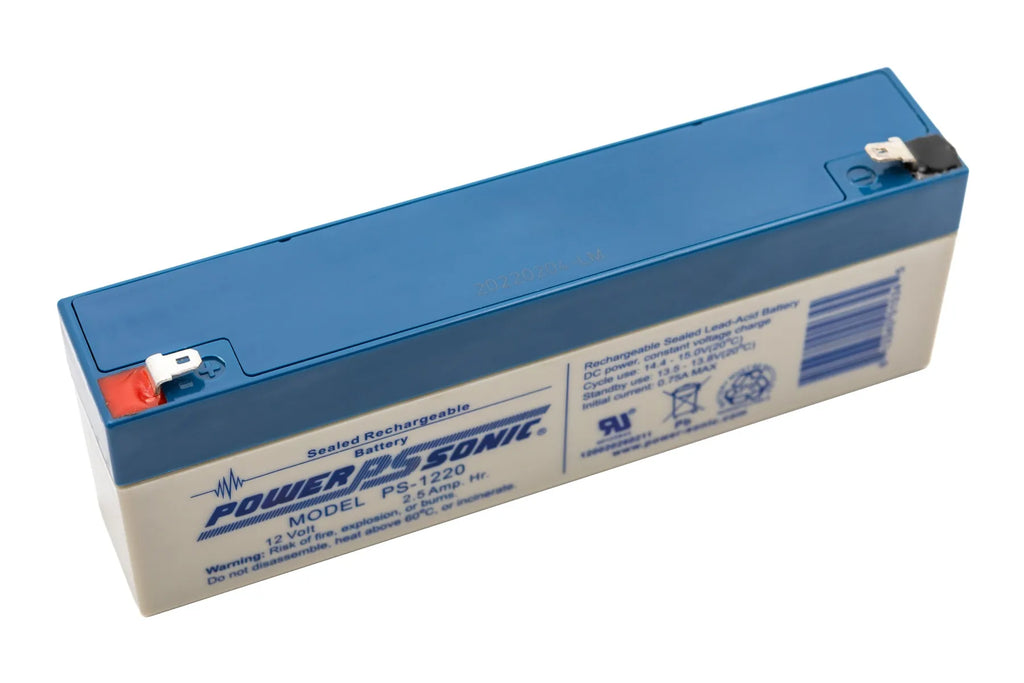 Power Sonic PS-1220 Battery - 12 Volt 2.5 Amp Hour – RocketDistributing.com