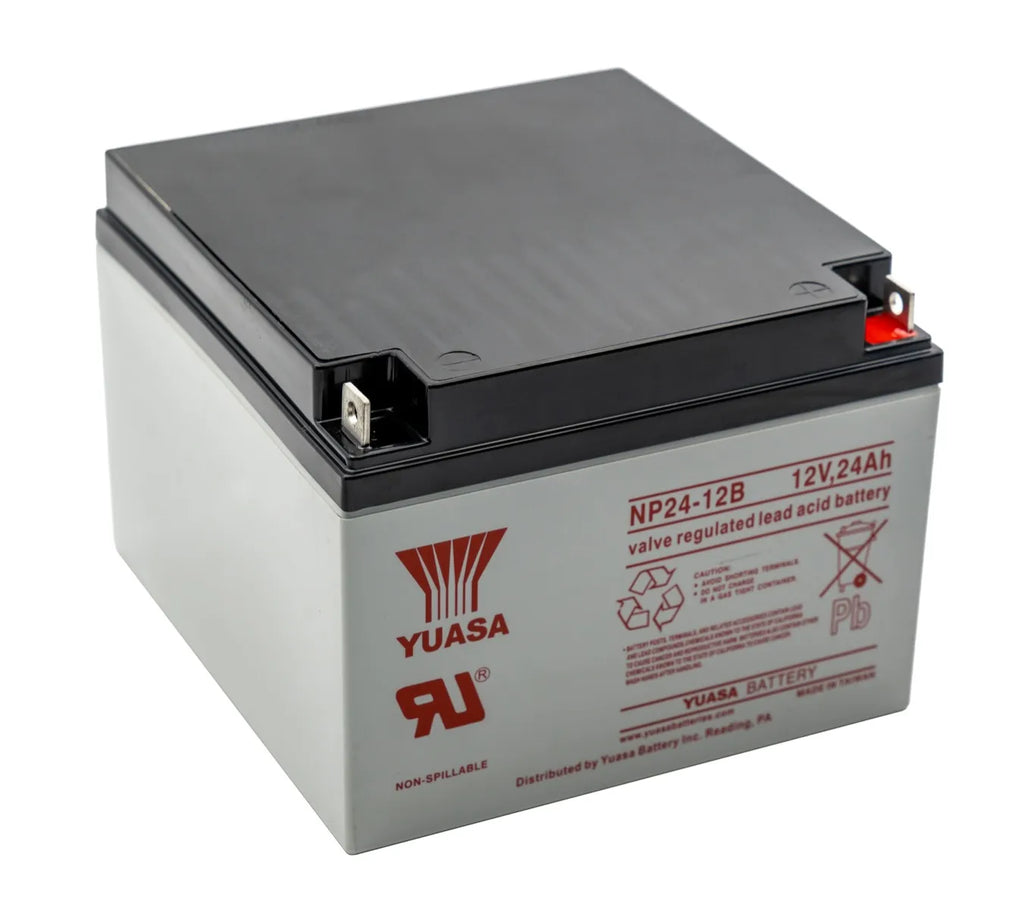Enersys Genesis Yuasa NP24-12B Battery (Nut & Bolt Terminals ...